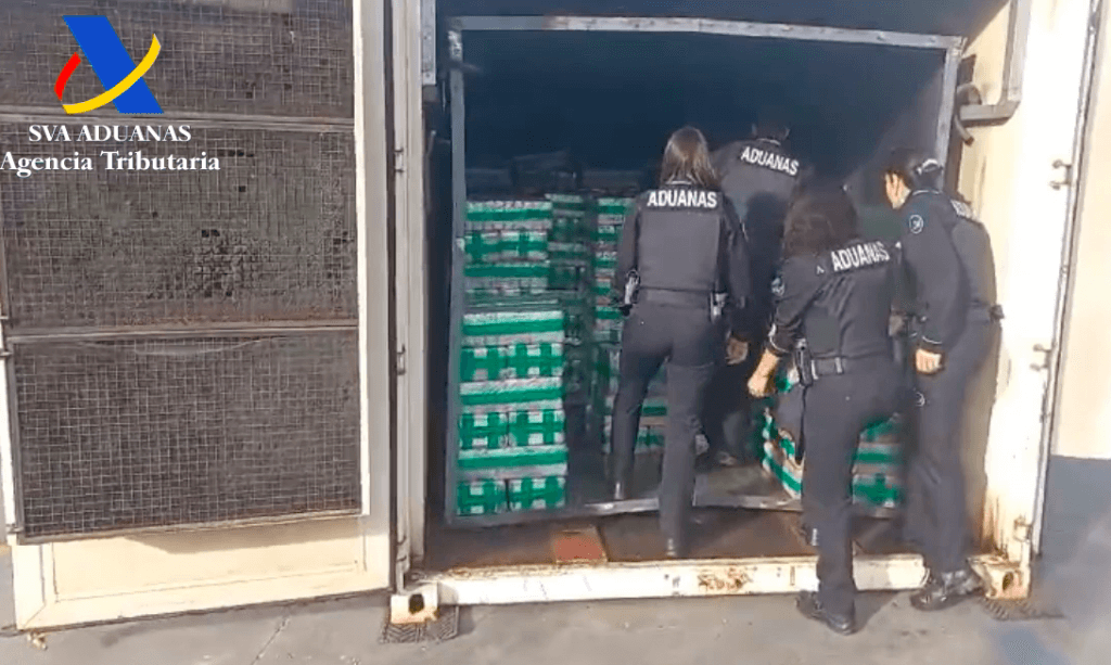 Spanish customs agents seize 8 tonnes of cocaine hidden in fake power ...