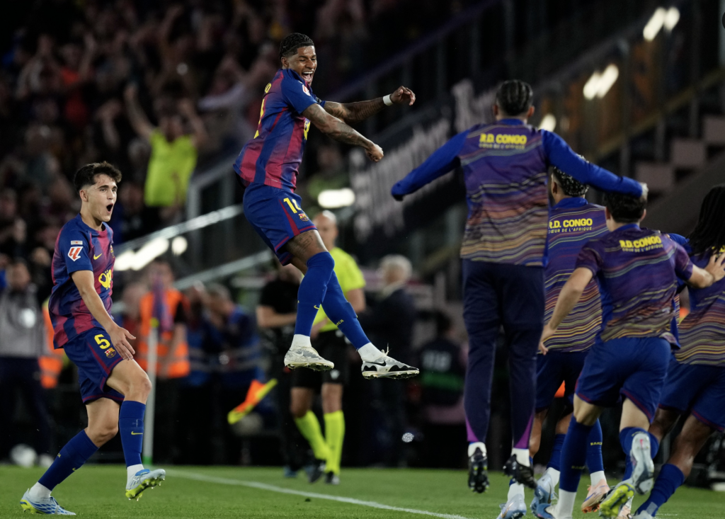 Barcelona seal back-to-back La Liga titles with 2-0 clásico win over ...